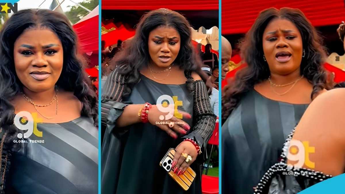 Obaapa Christy steals the show with adowa dance at Broda Sammy's mother ...