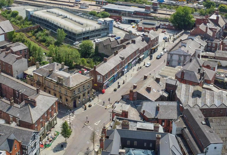 Brand new and spectacular aerial pictures of Wigan town centre