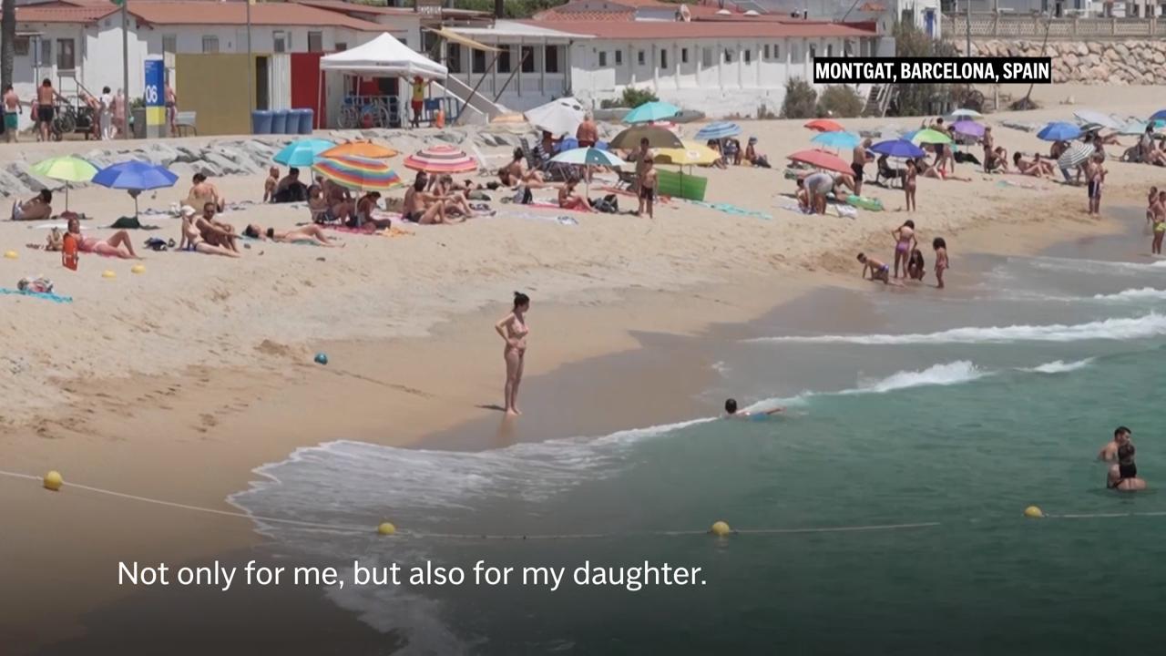 Barcelona's beaches shrinking due to climate change