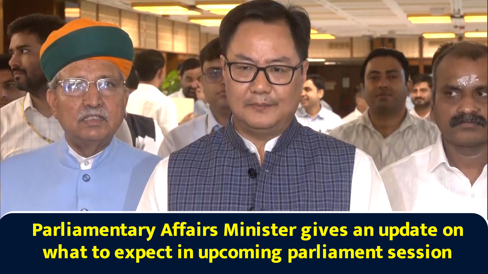 Parliamentary Affairs Minister gives an update on what to expect in ...