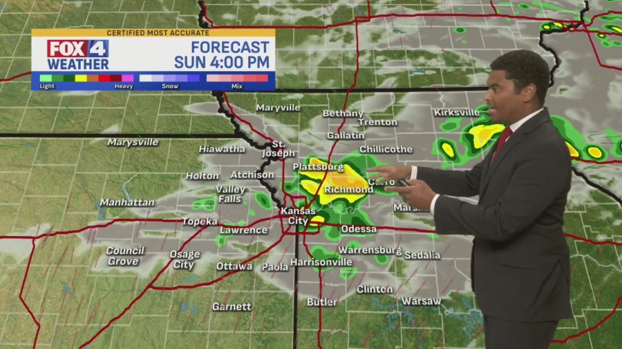 FOX4 Forecast: Another day of clouds & some rain