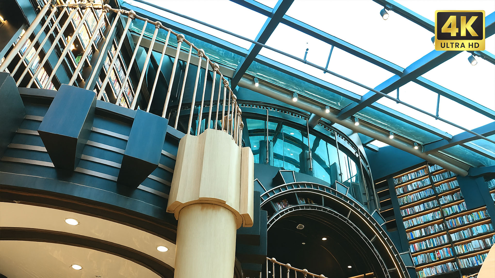 Futuristic Chinese Libraries That Feel Like a Steampunk Dream Come True