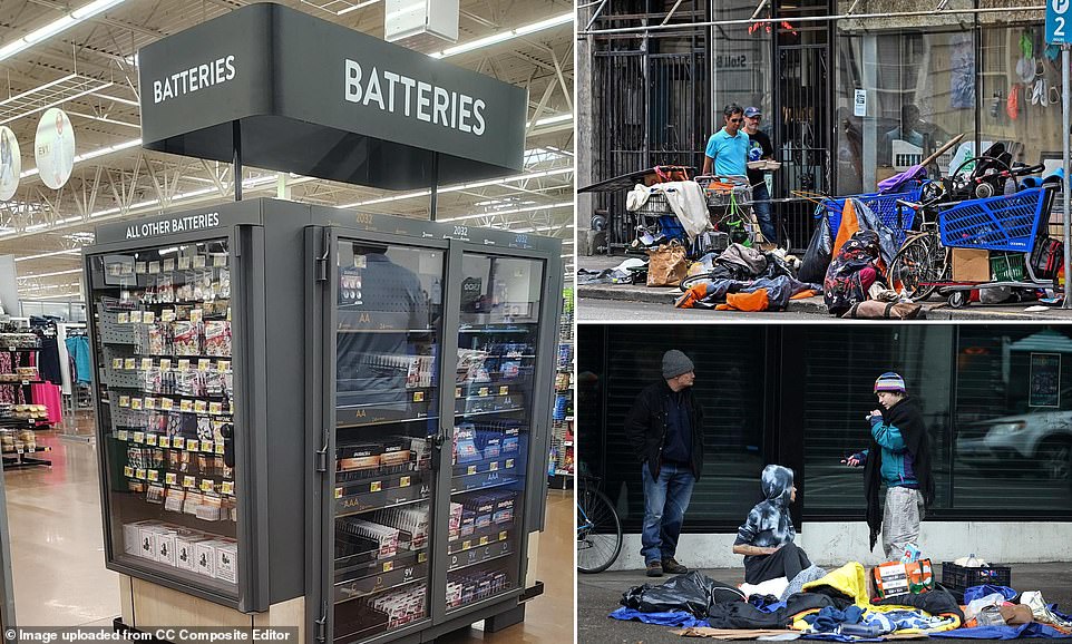 Walmart forced to lock up items amid shoplifting surge