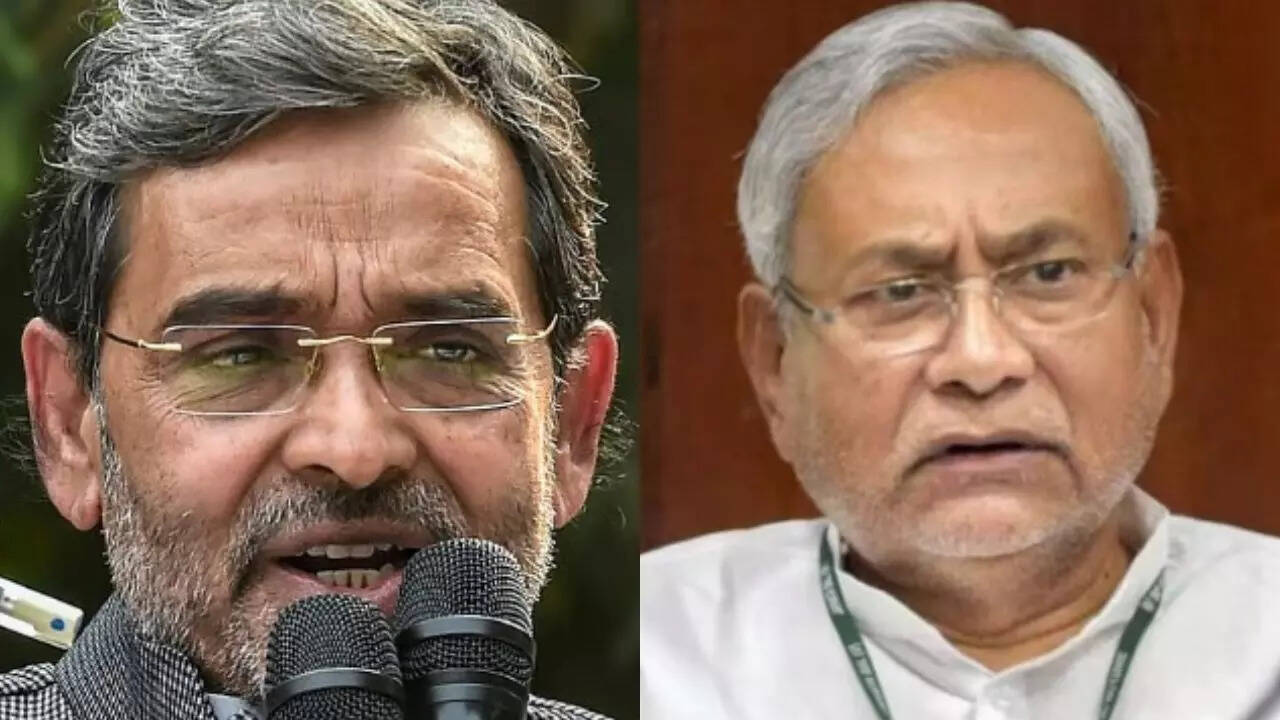 ‘No one dares tell him’: Upendra Kushwaha pushes for Nitish's son ...