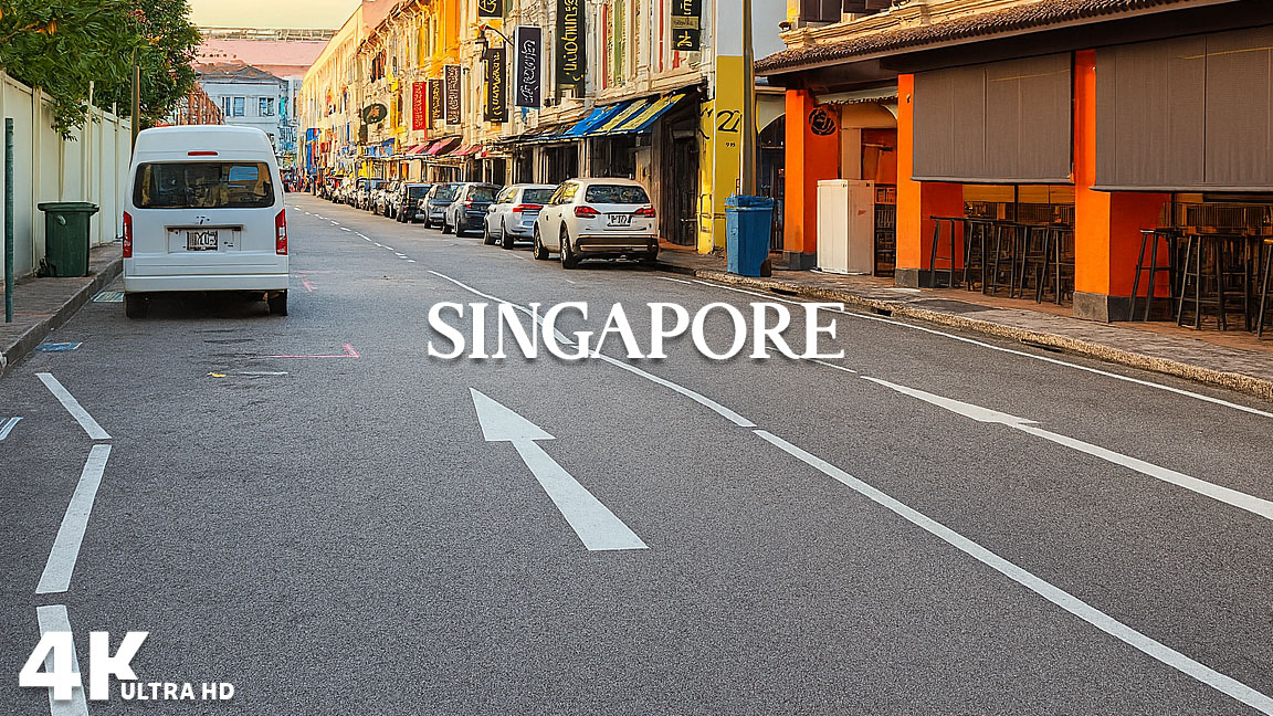 Singapore | Chinatown’s Heritage and City Life (4K HDR)