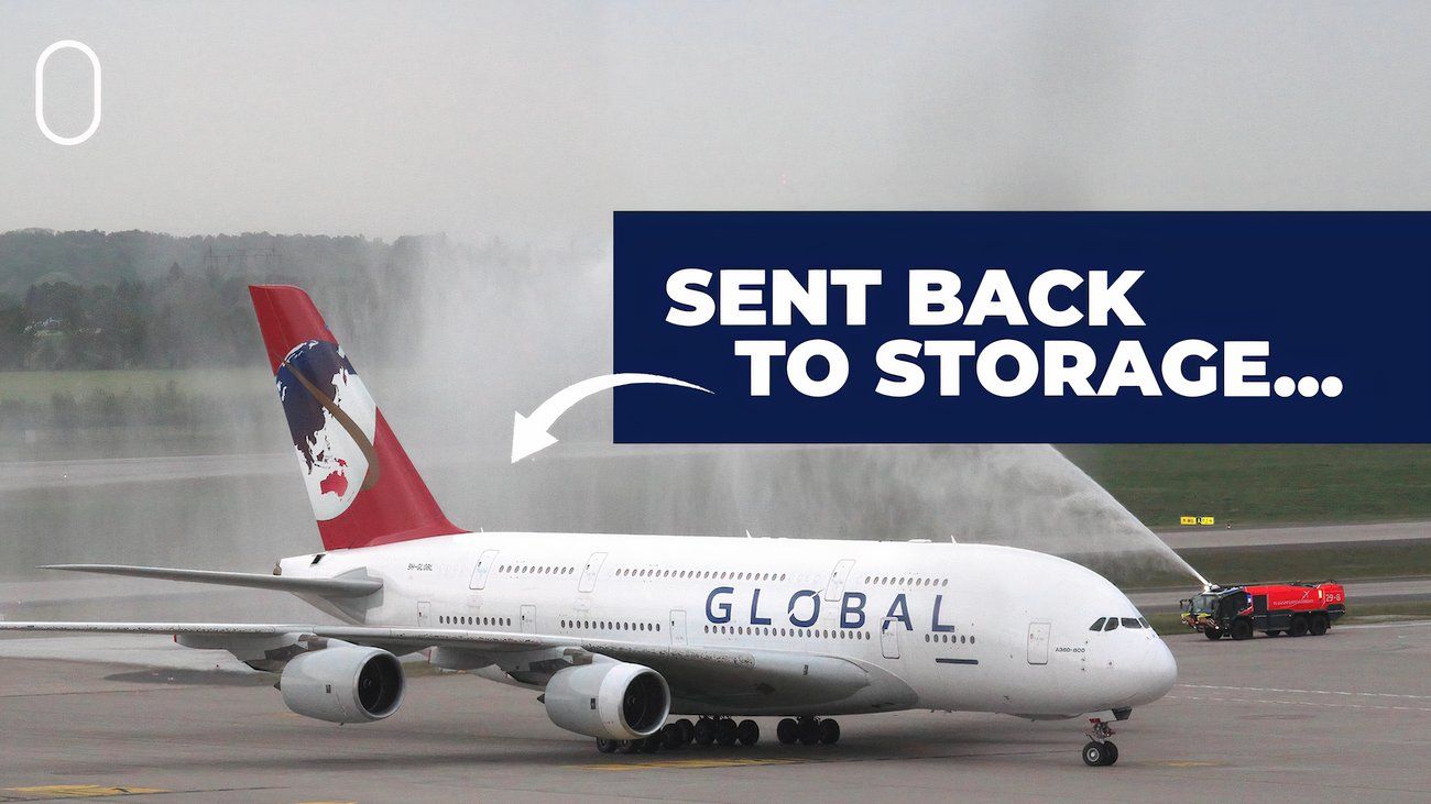 What’s Next for Global Airlines’ One Airbus A380? Back to Storage for ...