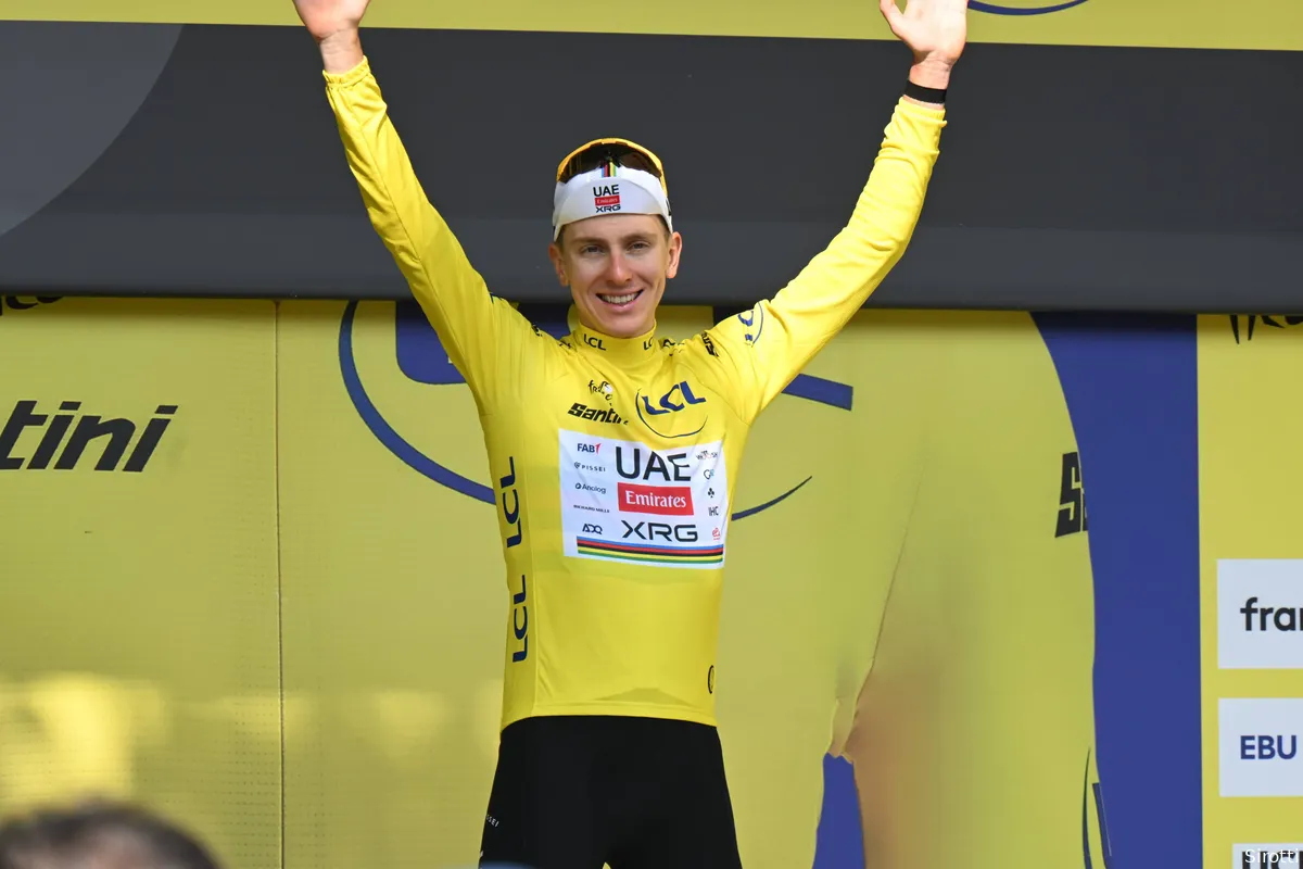 Pogacar denkt te weten waarom hij rondrijdt met snotneus en zere keel ...