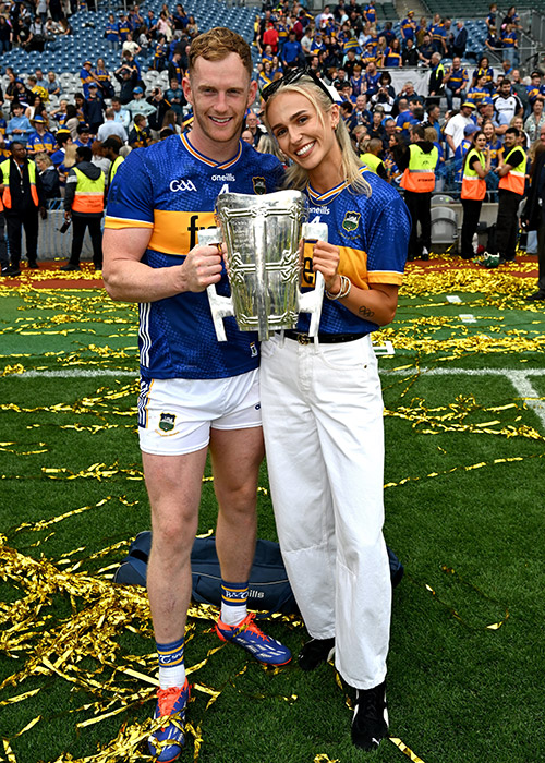 Sharlene Mawdsley proves a lucky charm as boyfriend Mikey Breen wins ...