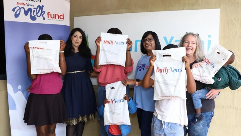 Celebrating Mandela Day at Ingane Yami Children's Village