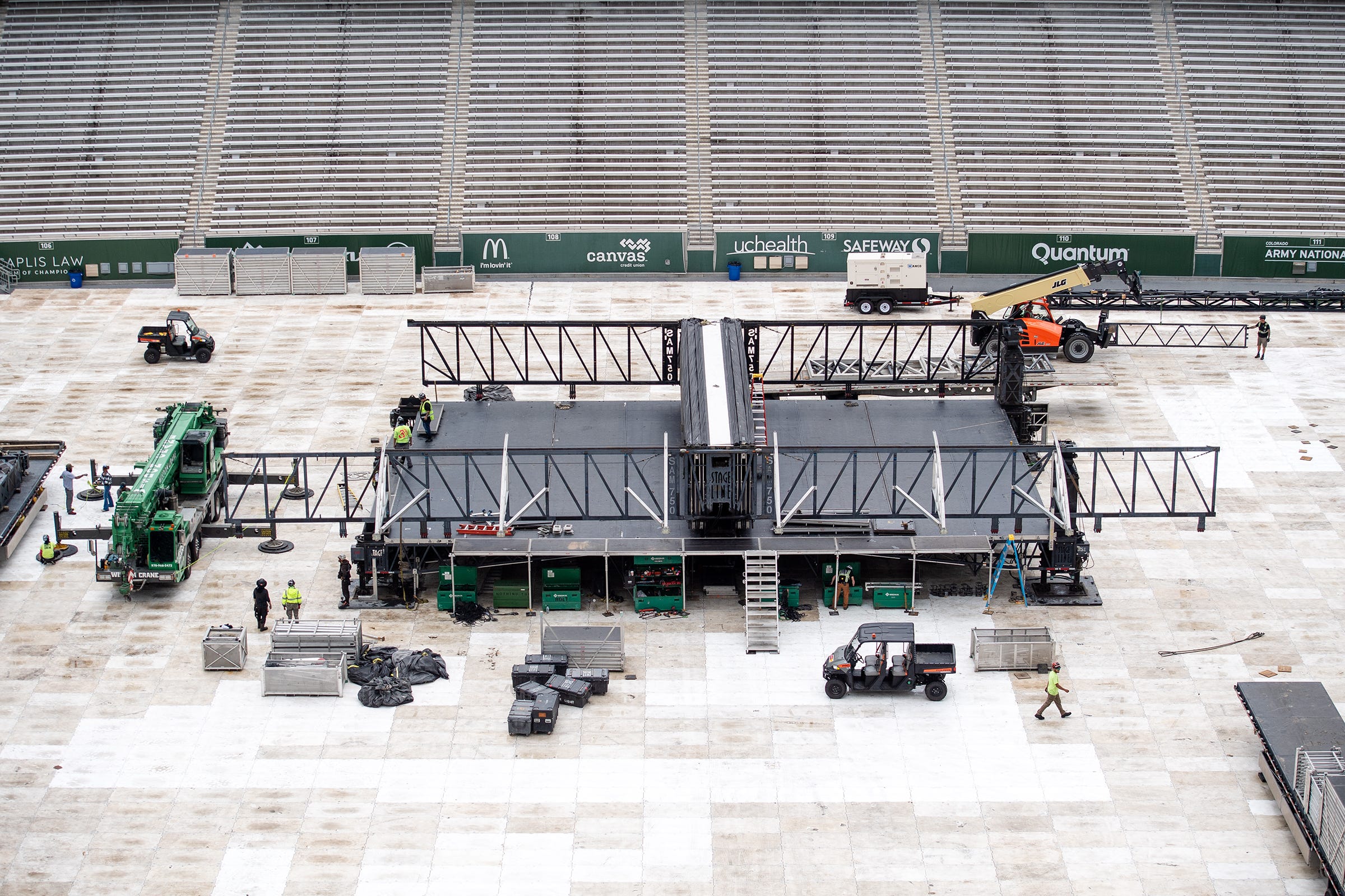 How CSU and PBR teamed up for Canvas Stadium's first major event, bull ...