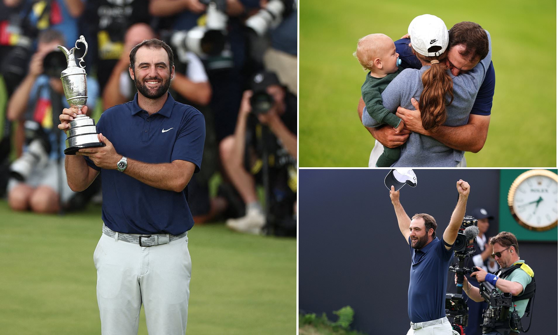 World No 1 Scottie Scheffler claims his fourth major title with ...