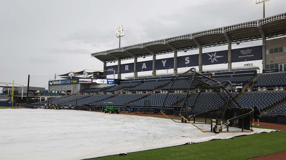 Orioles-Rays start time: Rain delay updates, weather forecast from ...
