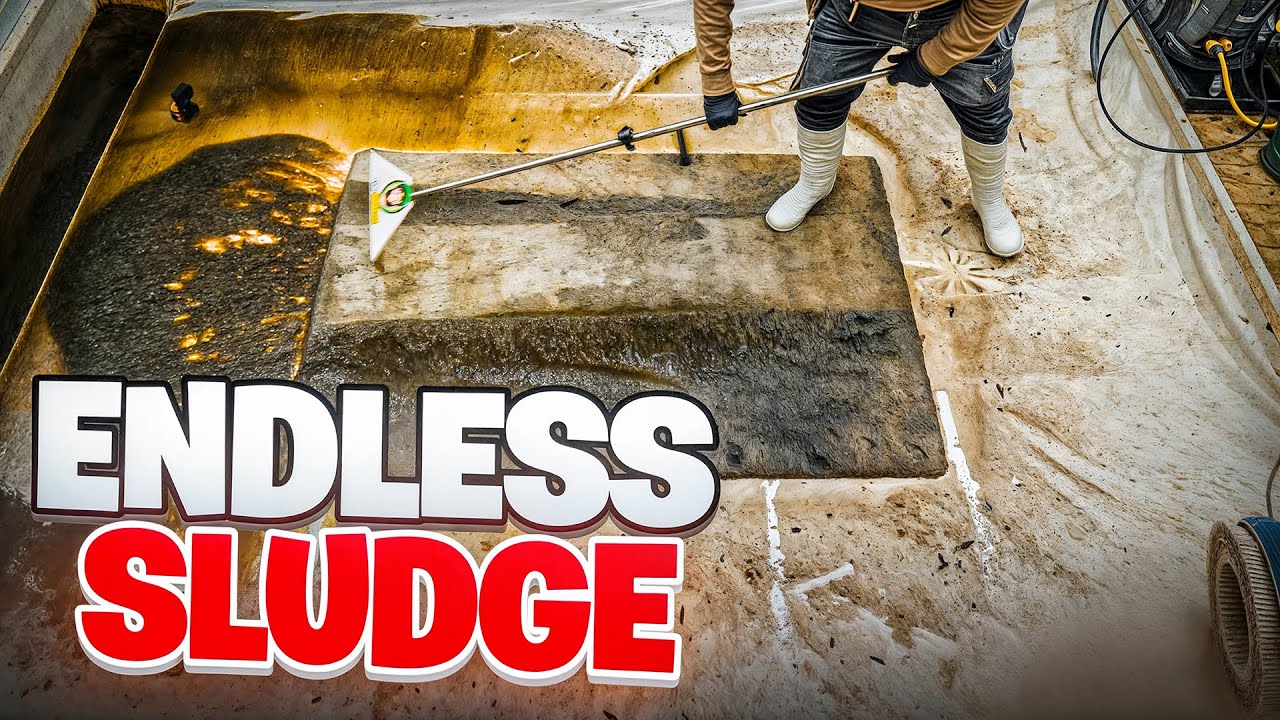 Removing Black Sludge from a Very Dirty Rug 🧼