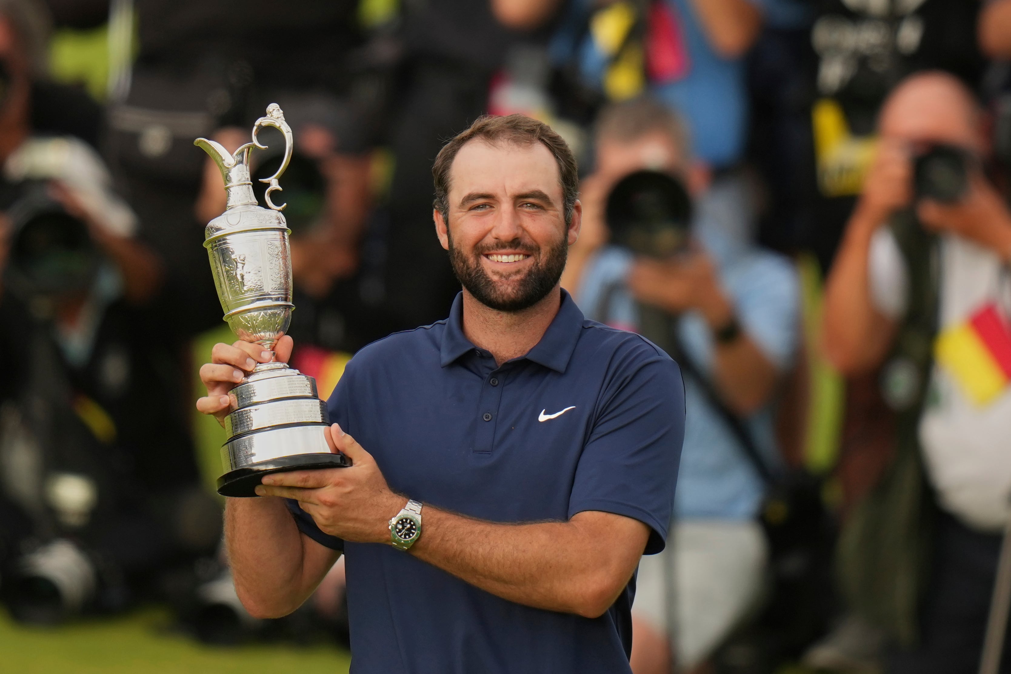 The Open: Scottie Scheffler clinches fourth major title