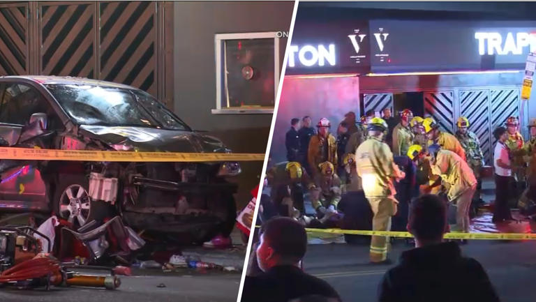 Trial set for driver who plowed into crowd outside East Hollywood nightclub