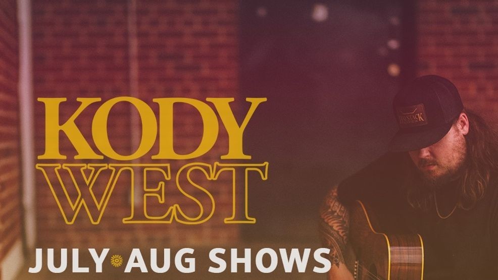 Country music singer Kody West to perform in Abilene August 15