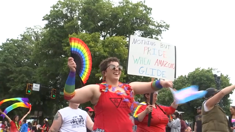 Portland Pride Parade draws thousands to waterfront