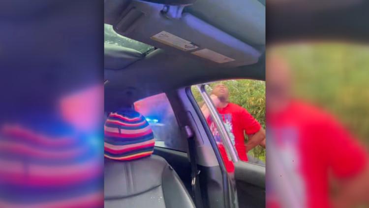 Viral video shows officer break car window, punch driver in head during ...