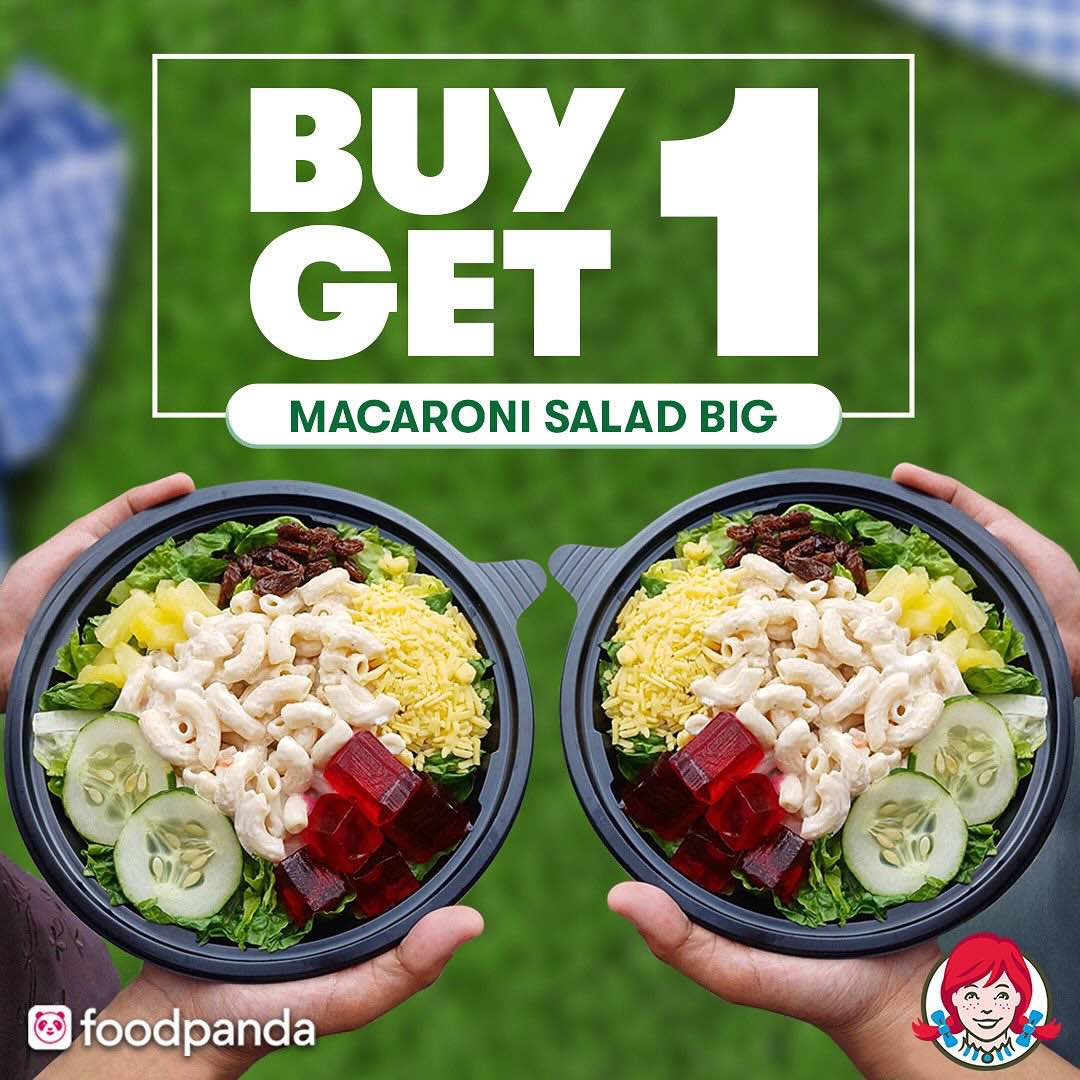 ICYMI: Wendy's is offering a Buy 1, Take 1 promo on its macaroni salad ...