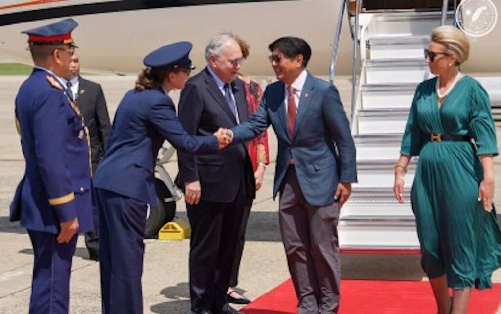 Marcos now in US for talks with Trump on defense, trade