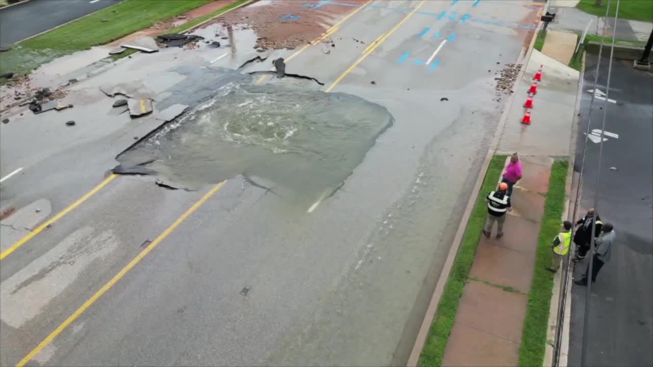 Businesses lose customers on busy weekend due to water main break in ...
