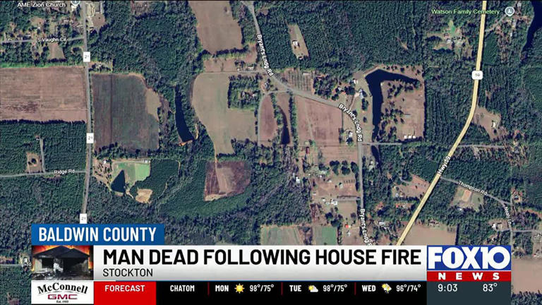 1 found dead after overnight house fire in Stockton