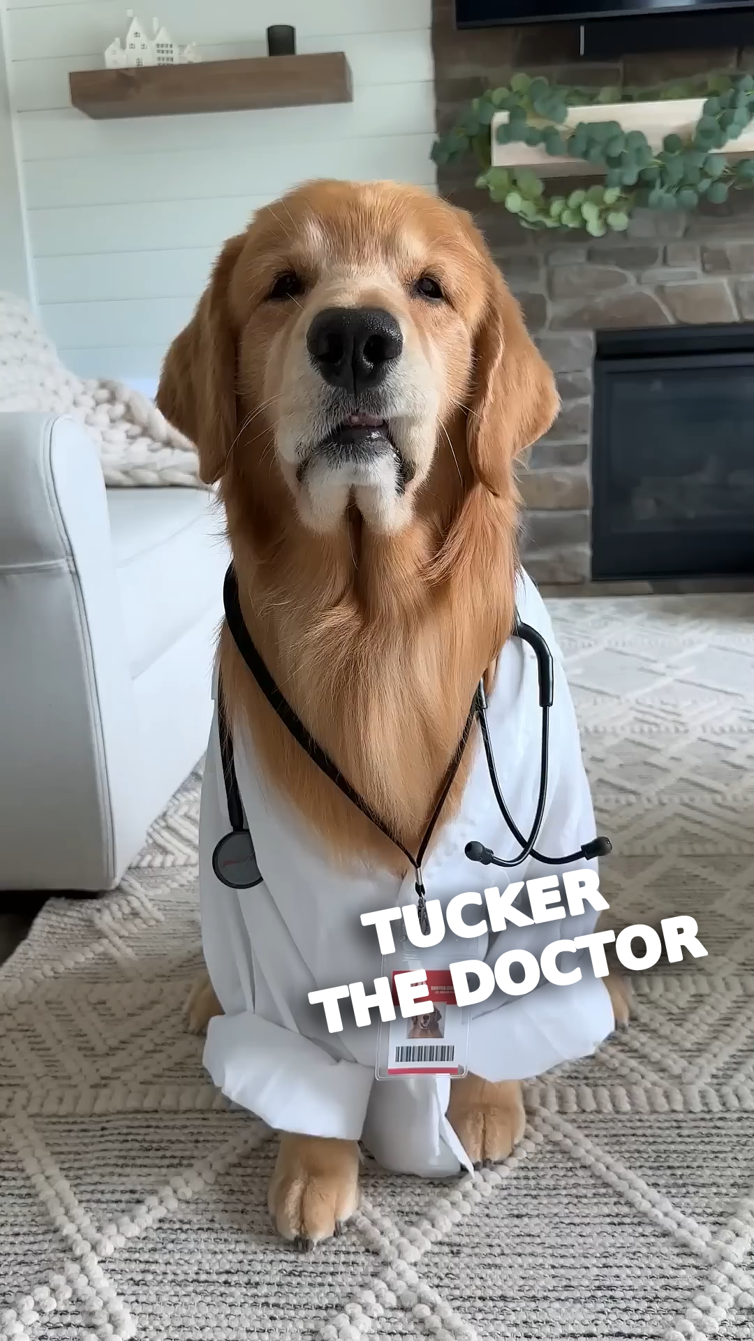 Tucker Gives Todd a Health Check