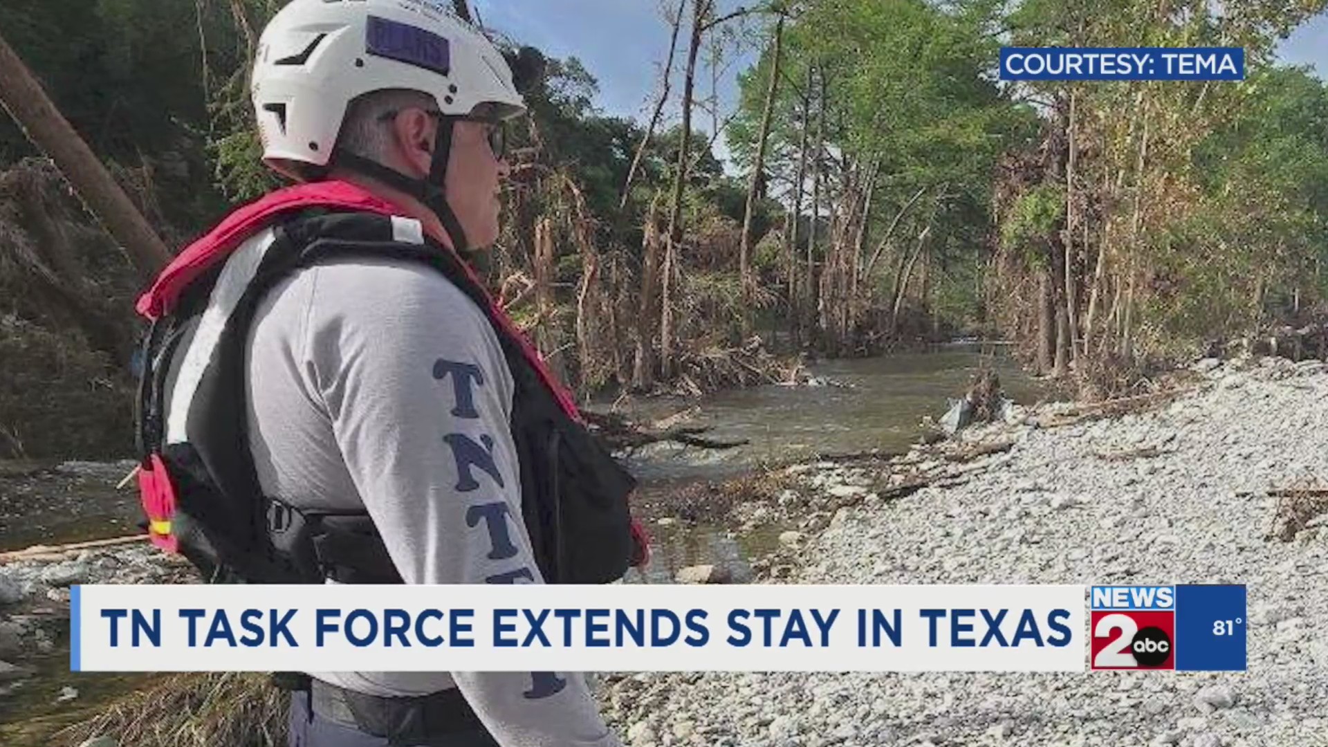 Tennessee task force extends stay in Texas