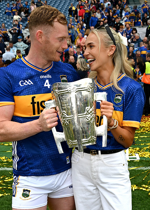Sharlene Mawdsley proves a lucky charm as boyfriend Mikey Breen wins All-Ireland Final