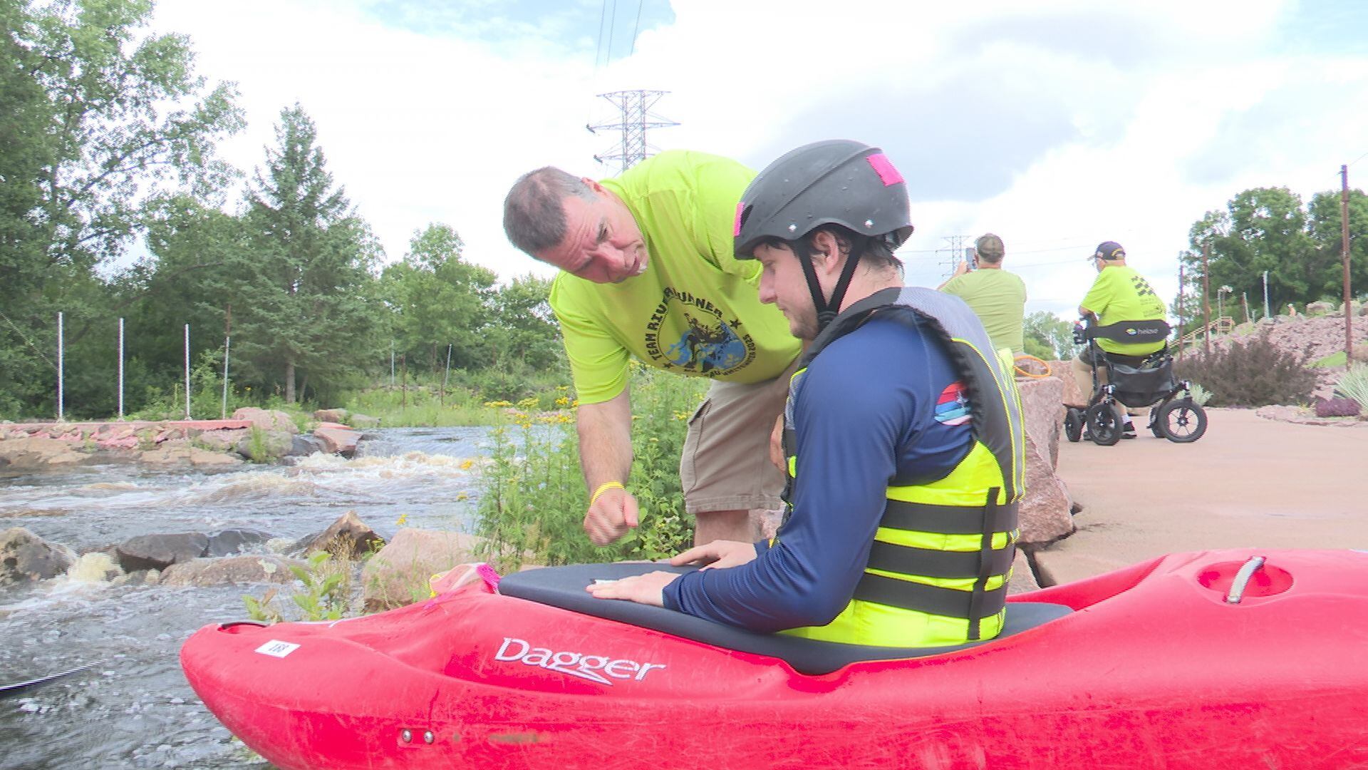 Local veterans take to the rapids with Team River Runner