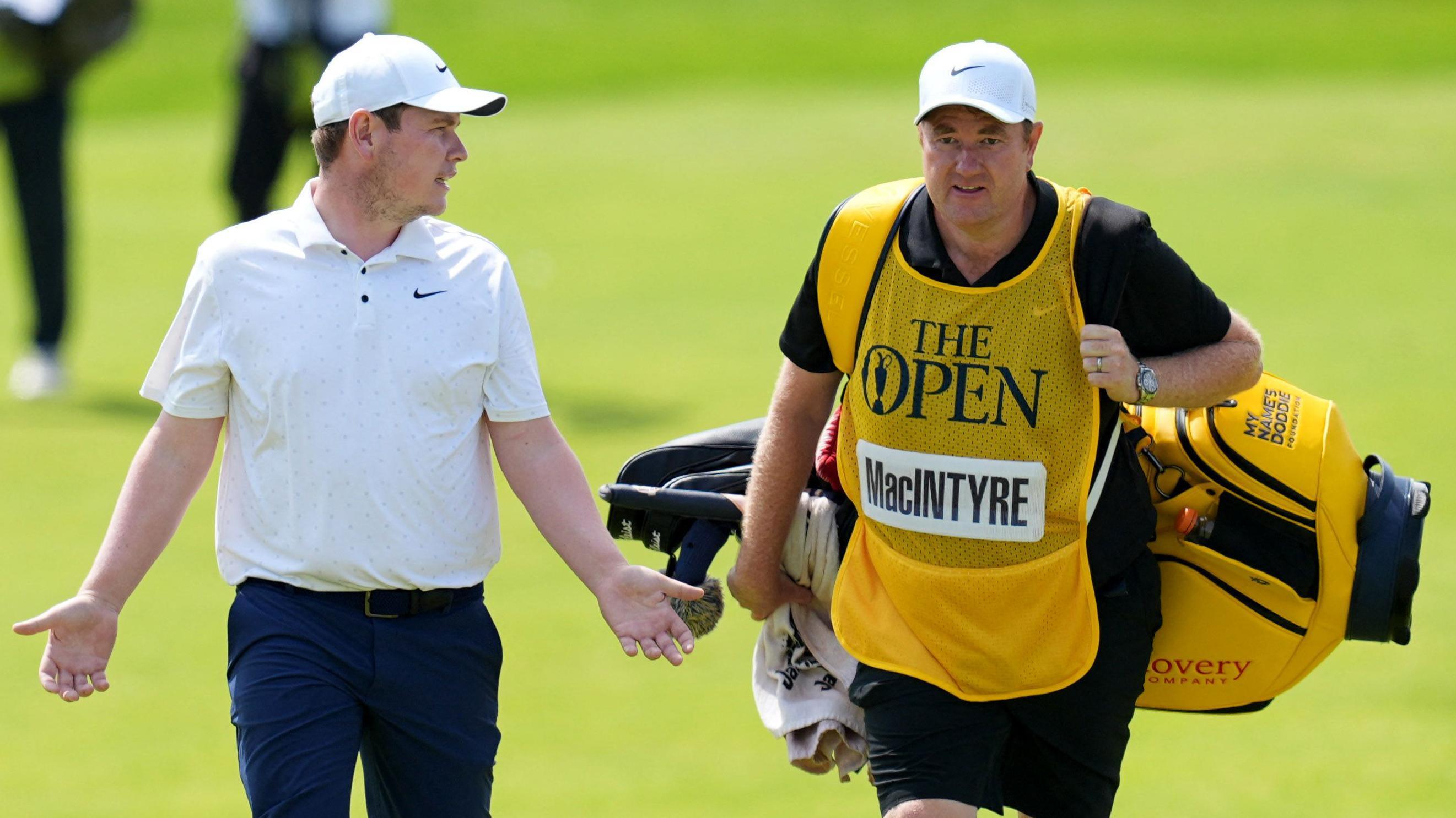 Hot Open finish leaves MacIntyre with warm feeling