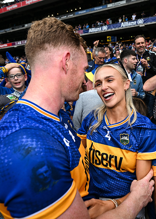 Sharlene Mawdsley proves a lucky charm as boyfriend Mikey Breen wins All-Ireland Final