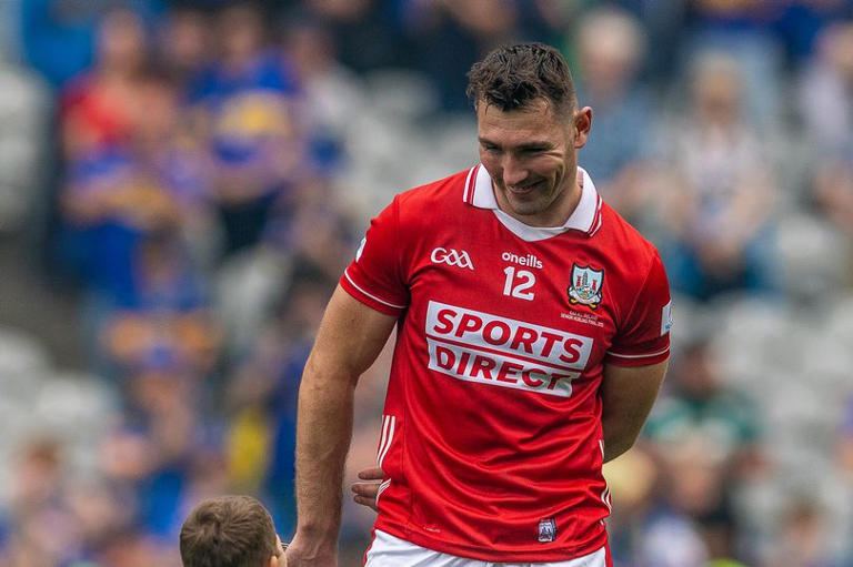 Cork's Declan Dalton is consoled by son in sweet moment after being hit ...