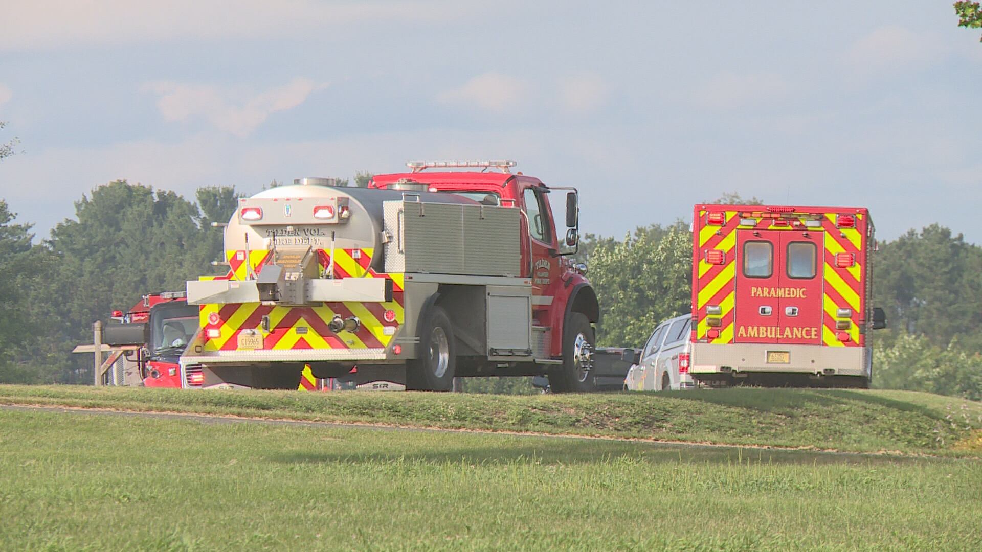 Crews respond to structure fire near Colfax