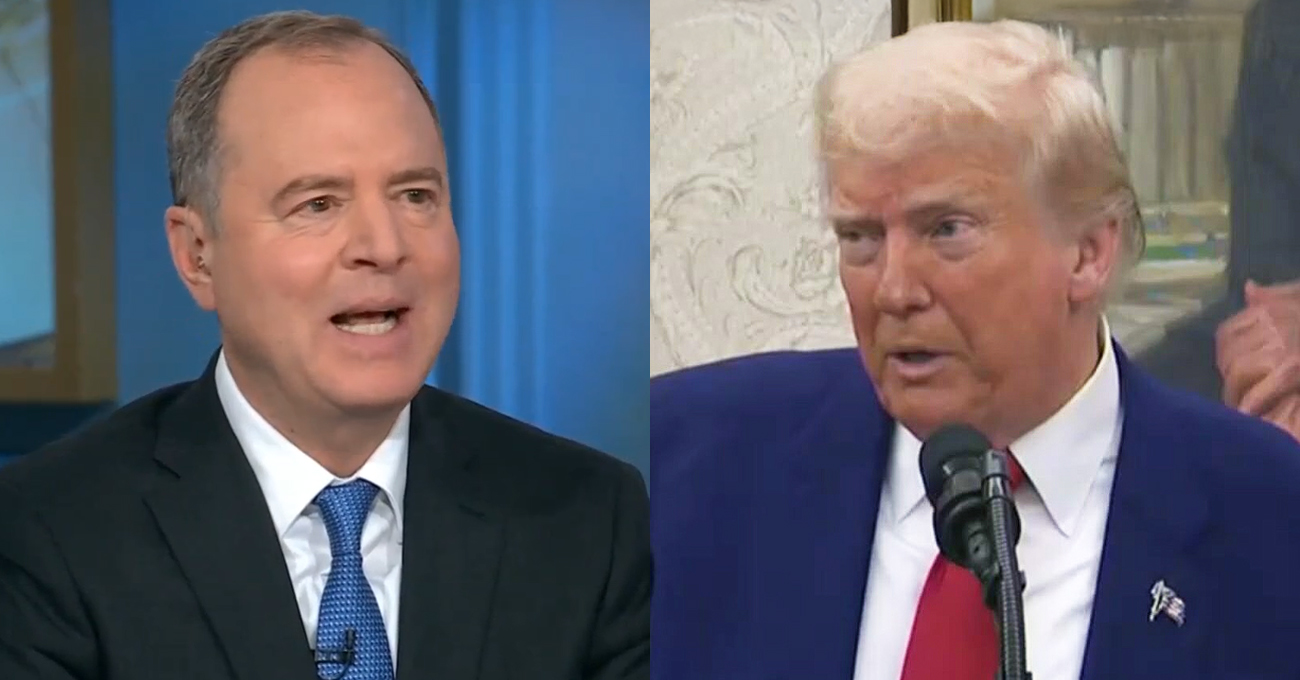 Trump Says Adam Schiff in ‘BIG TROUBLE’ — as He Ties Senator to ...