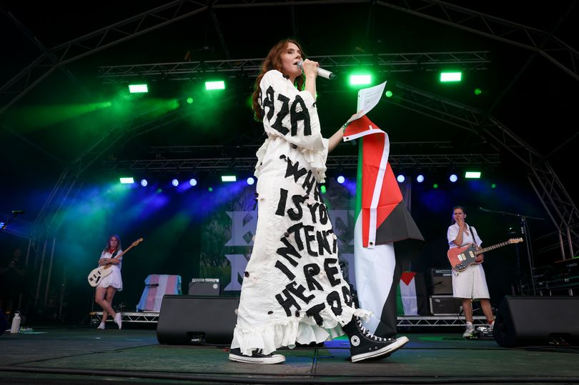 Kate Nash makes pro-Palestine speech on stage at Nottingham's Splendour ...
