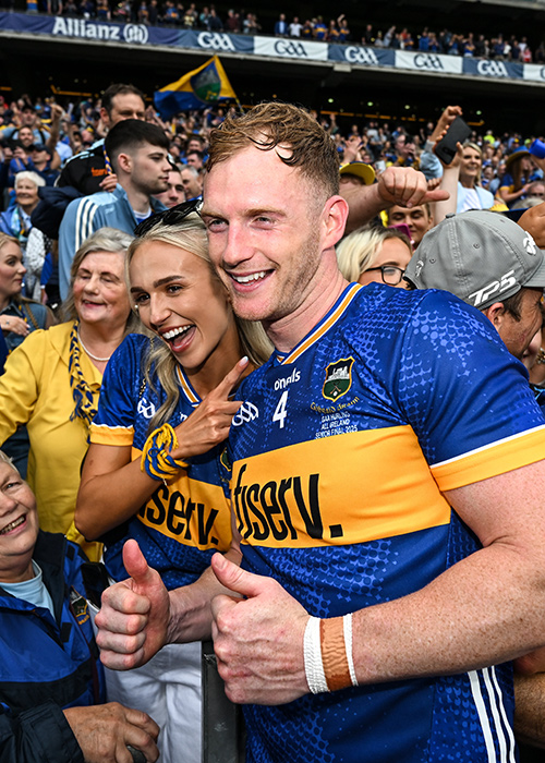 Sharlene Mawdsley proves a lucky charm as boyfriend Mikey Breen wins All-Ireland Final