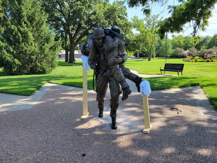 Vietnam Sculpture added to Beatrice park