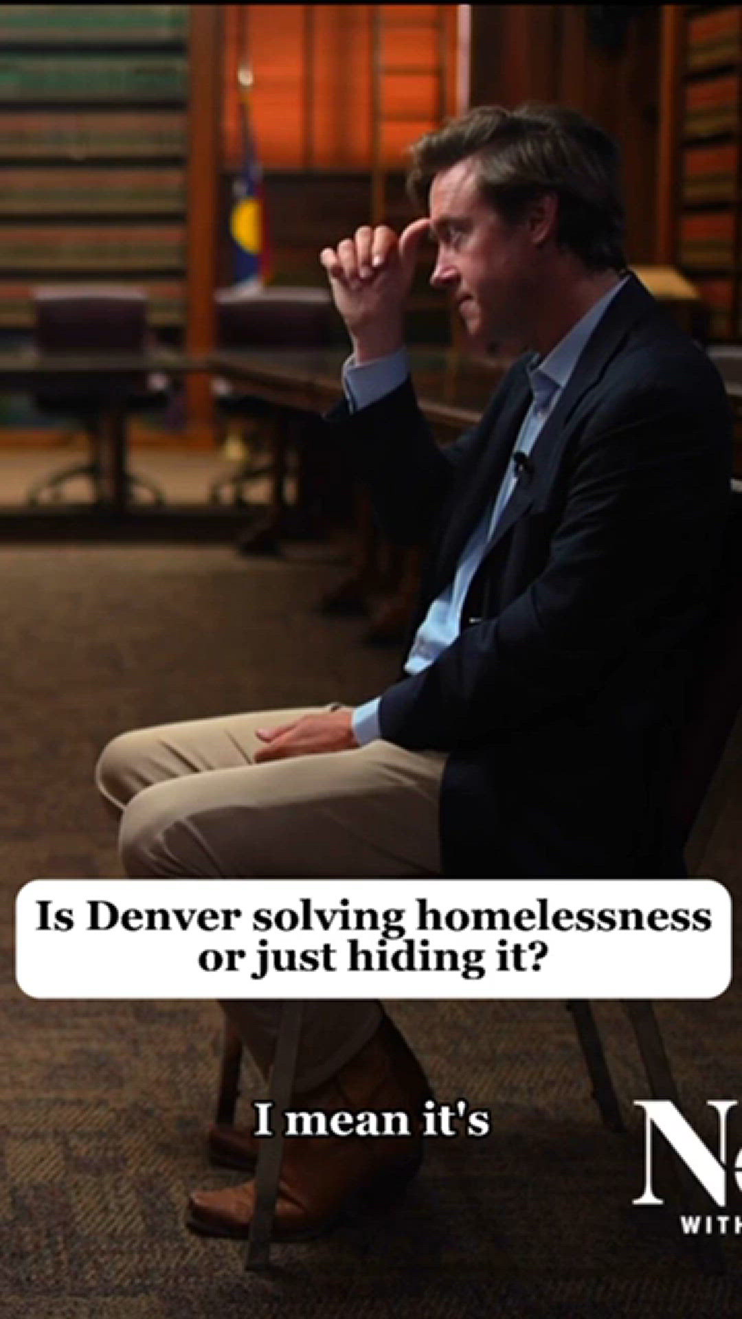 Denver mayor speaks on homelessness in the city