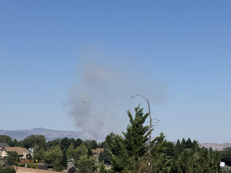 Gold Fire off Vista in Sparks jumps still estimated at 1,200 acres; 0% ...