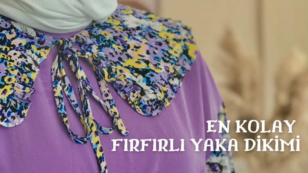 Super Easy Ruffle Collar Sewing Tutorial
