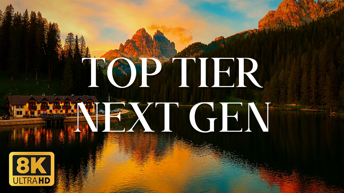 Top-Tier Next-Gen Visuals (12K Dolby Vision™ HDR, Ultra HD Clarity)