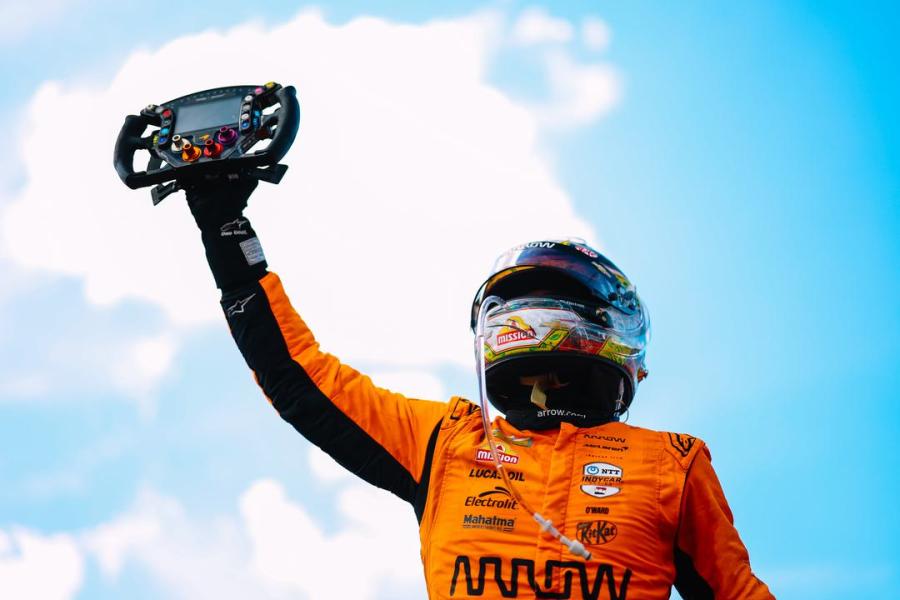 Pato O’Ward wins in Toronto for second victory of season