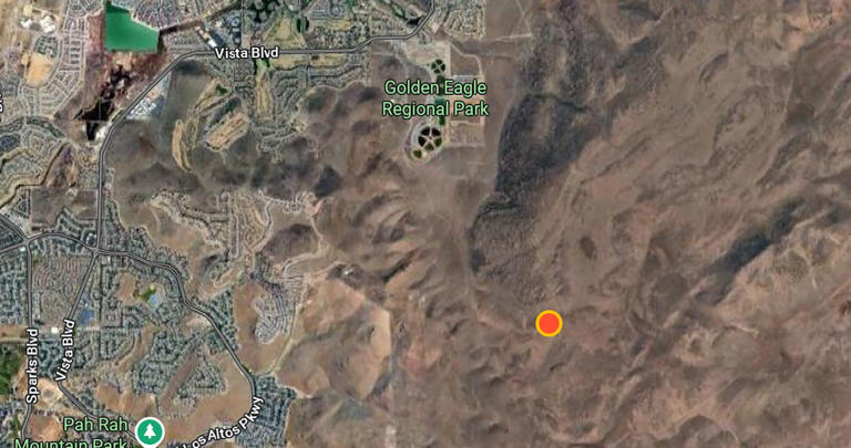 Gold Fire off Vista in Sparks jumps still estimated at 1,200 acres; 0% ...