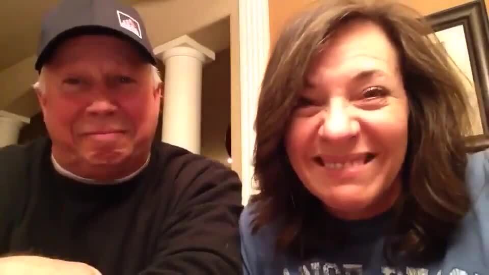 Parents Can't Stop Laughing While Filming Family Vlog
