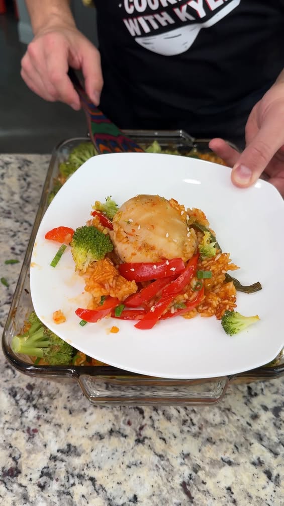 Spicy Chicken Stir Fry 😍