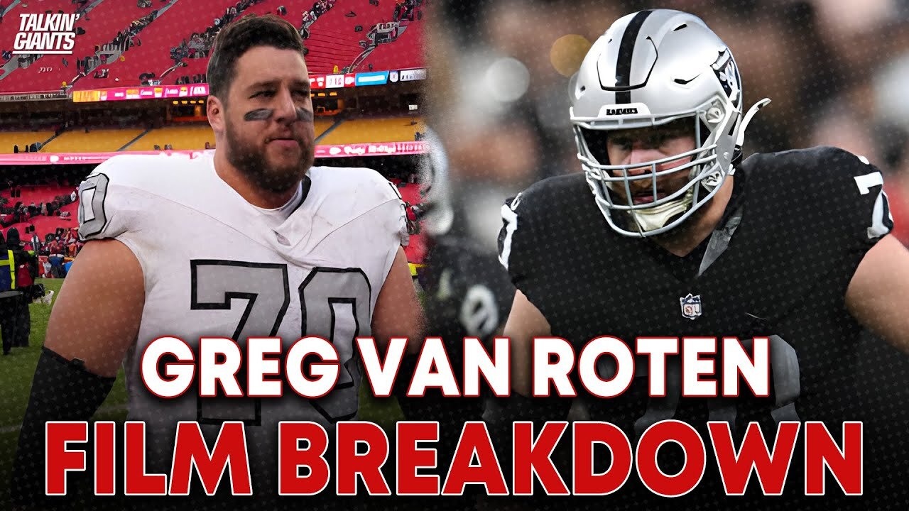 Giants OL Greg Van Roten Film Breakdown