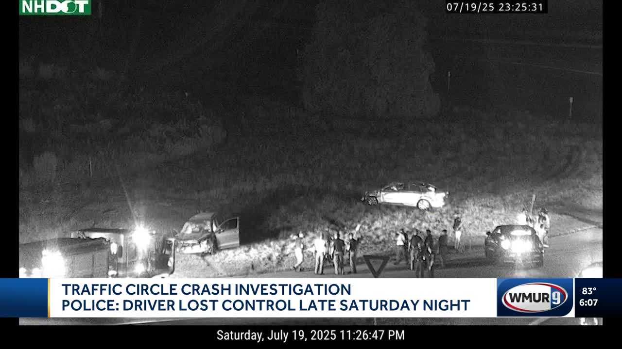 Teen going more than 100 mph crashes at Portsmouth Traffic Circle ...