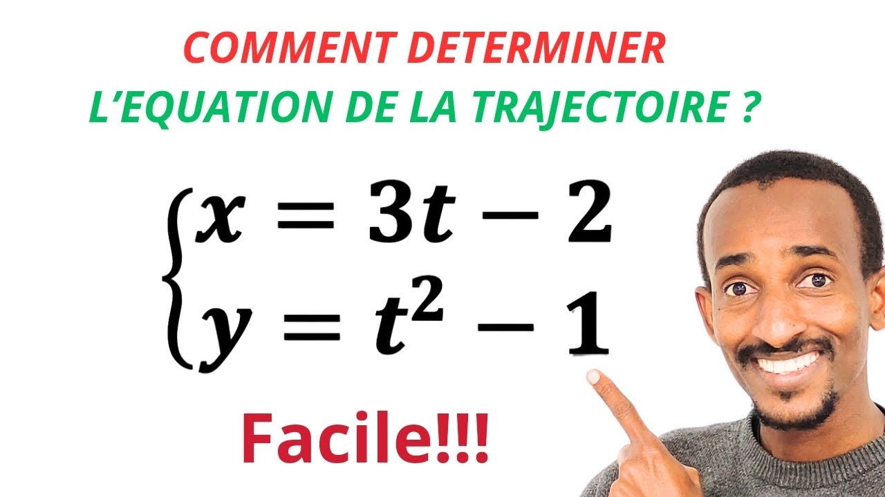 Équation de la Trajectoire – Olympiade de Mathématiques Suisse