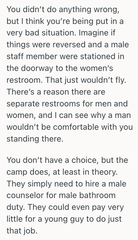 Camp Counselor Took The Safeguarding Element Of Her Role Seriously, So ...